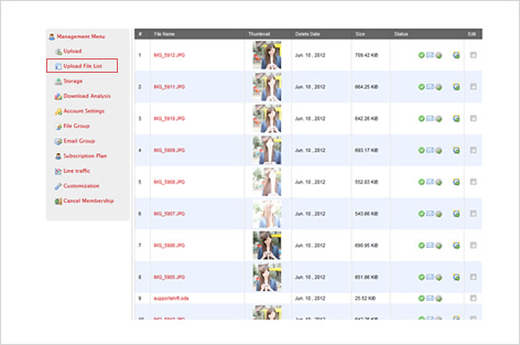 firestorage English | Sending business files quickly